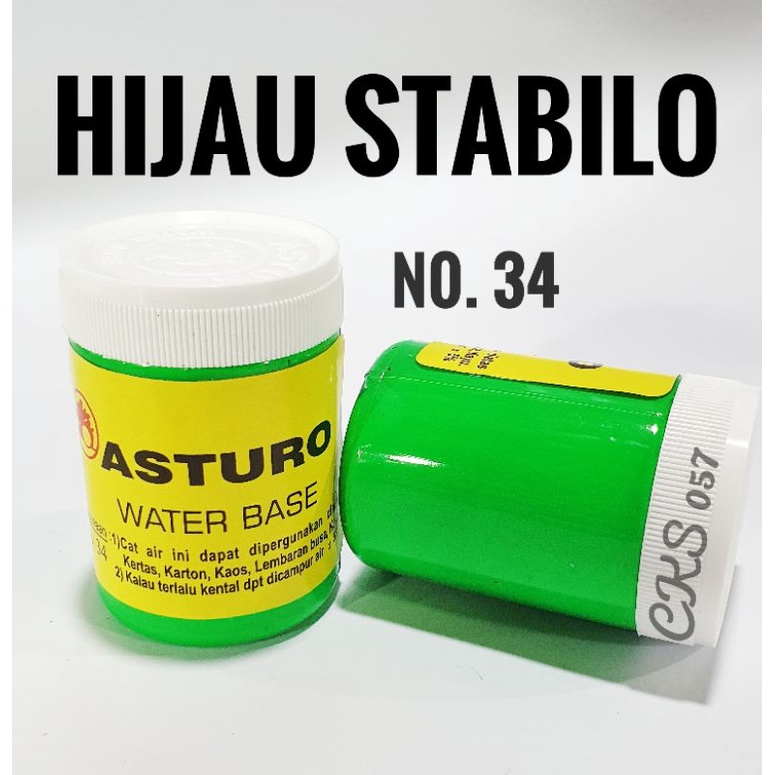 Jual Cat Asturo 100cc / Water Base Asturo / Cat Air Asturo 100cc ...
