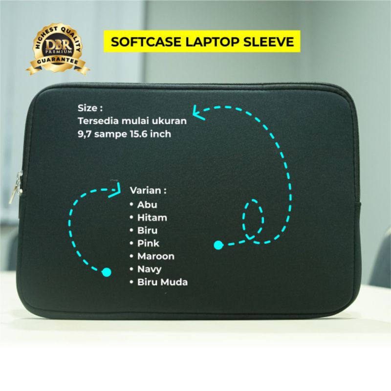 Jual SOFT CASE LAPTOP SARUNG NOTEBOOK SLEEVE MACBOOK Size 12" INCH 13 ...