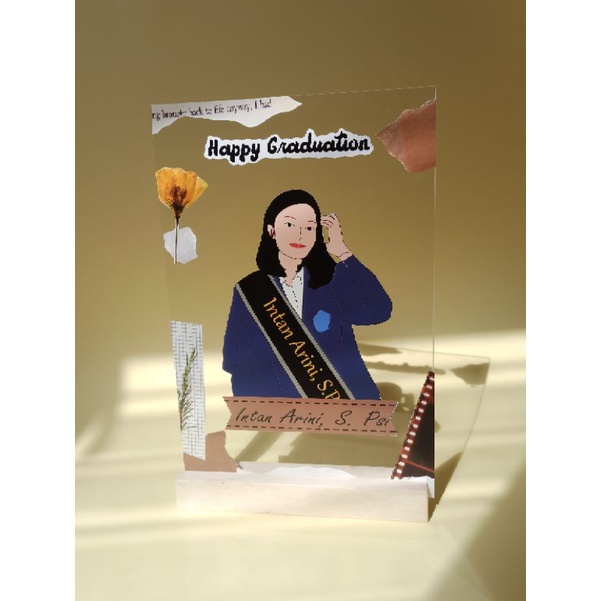 Jual Acrylic + kayu ukuran a4 | Shopee Indonesia