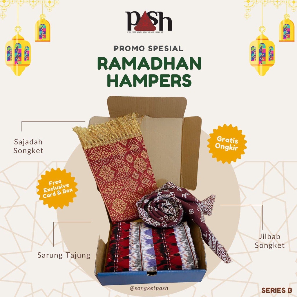 Jual Songket Pash - Hampers Ramadhan Lebaran Parsel Ramadhan Lebaran ...