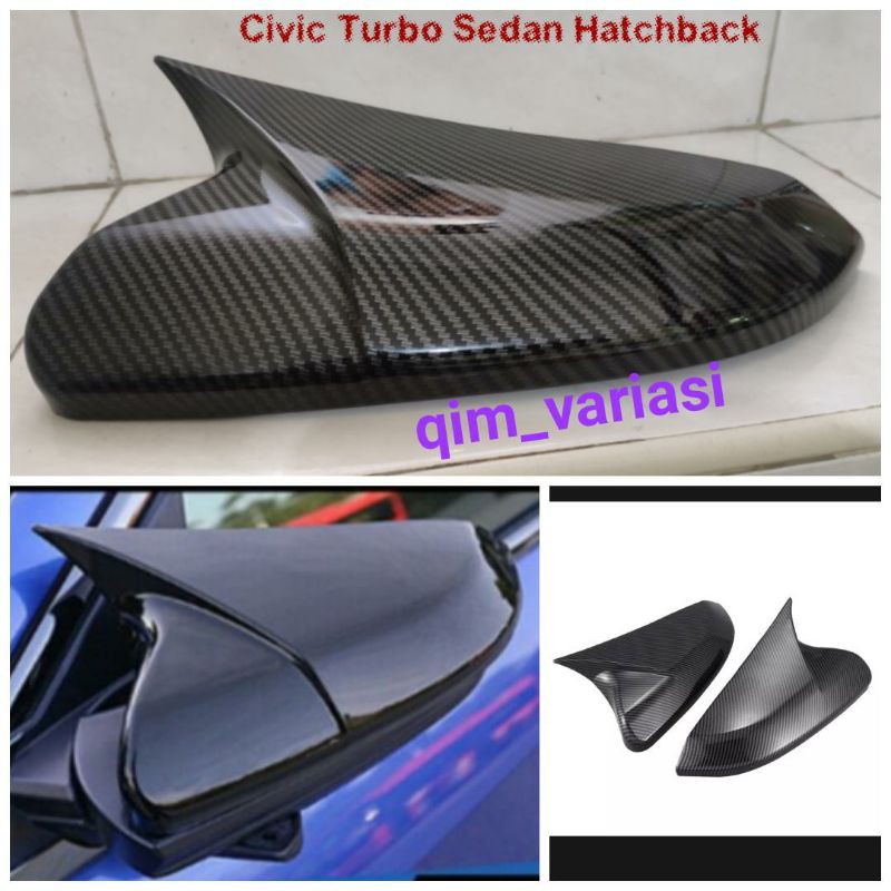 Jual Cover Spion Honda Civic Turbo Sedan Hatchback Carbon Model BMW M3 ...