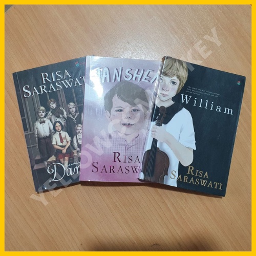 Jual Novel Risa Saraswati ORIGINAL Danur Janshen William | Shopee Indonesia