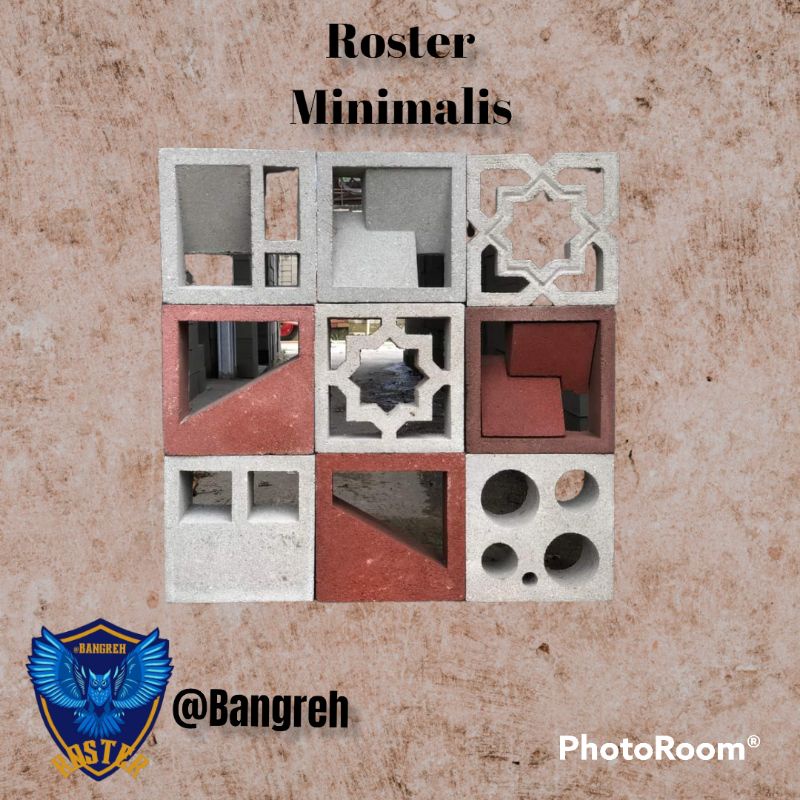 Jual roster minimalis / roster murah / roster unik / roster modern ...