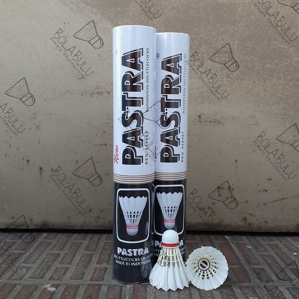 Jual Shuttlecock PASTRA HITAM PUTIH | BAGUS AWET MURAH | Shopee Indonesia