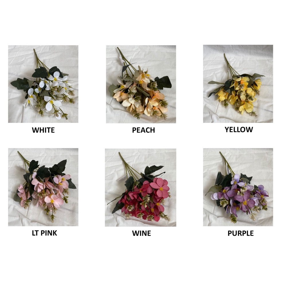 Jual BUNGA KAMBOJA BAHAN SILK 6 CABANG TANGKAI BUNGA ARTIFICIAL PALSU ...