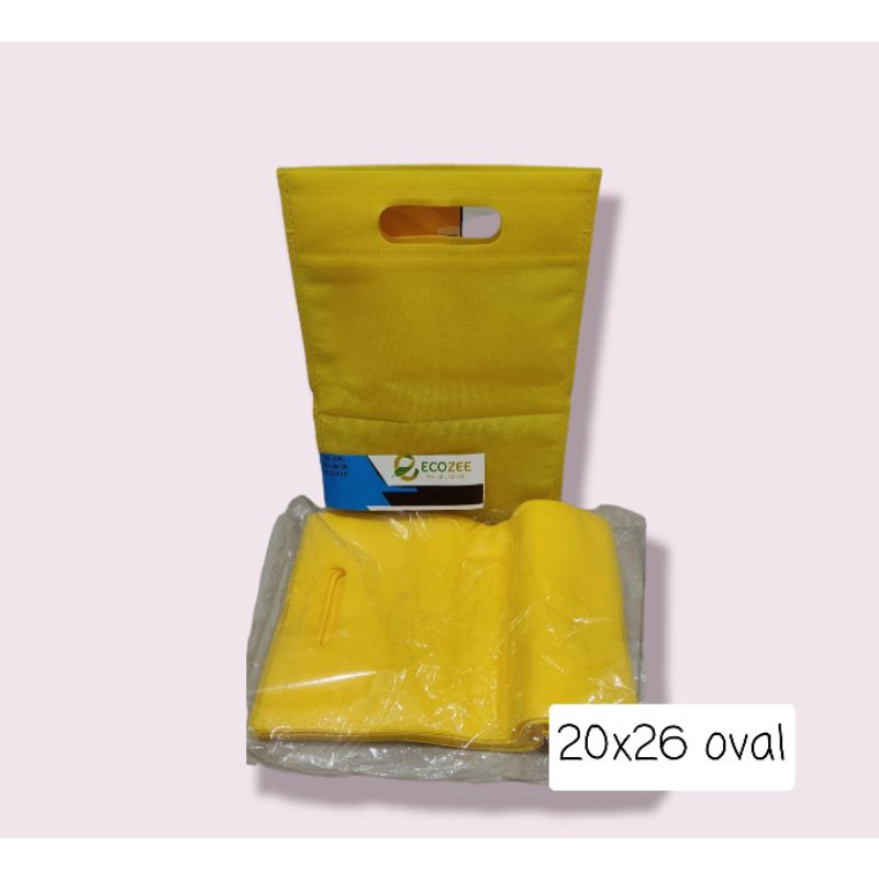 Jual GOODIE BAG/ TAS OVAL / TAS SPUNBOND / TOTEBAG 20x26 | Shopee Indonesia