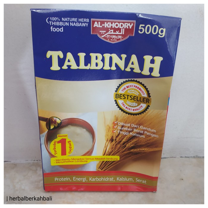 Jual Tepung Talbina Al Khodry Thibb Nabawy Isi 500gr Tepung Gandum ...