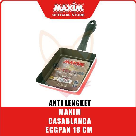 Jual MAXIM CASABLANCA EGG PAN 7" FRYPAN SEGI TELUR DADAR 18 CM | Shopee ...