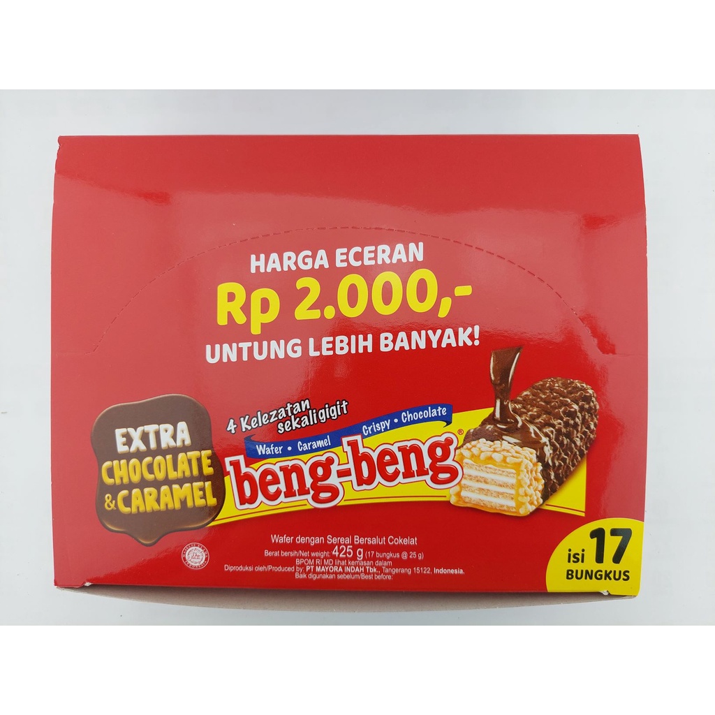 Jual BENG BENG WAFER BOX ISI 17 X 25 GR BENG BENG PROMO MURAH 2000 ...