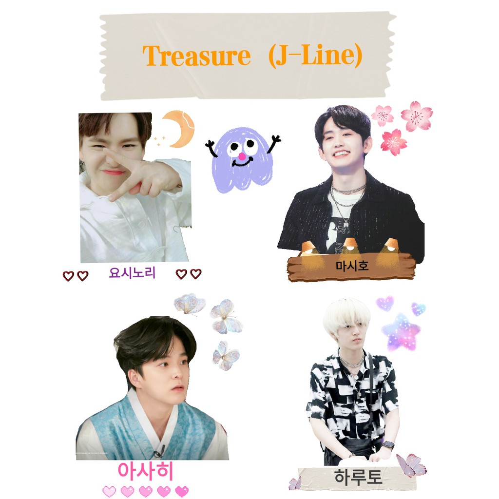 Jual Sticker J-Line (Treasure) | Shopee Indonesia