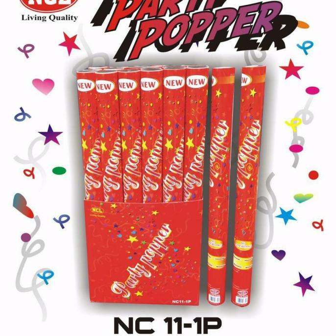 Jual populer] party popper confetti popper 50cm | Shopee Indonesia