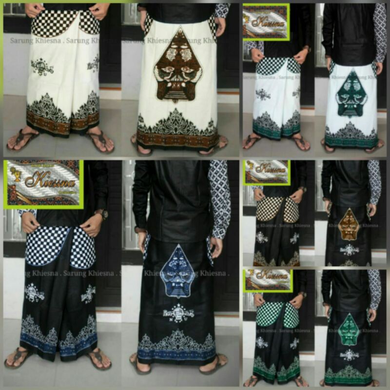 Jual Sarung Batik Halus Motif Wayang Gunungan (original Batik ...