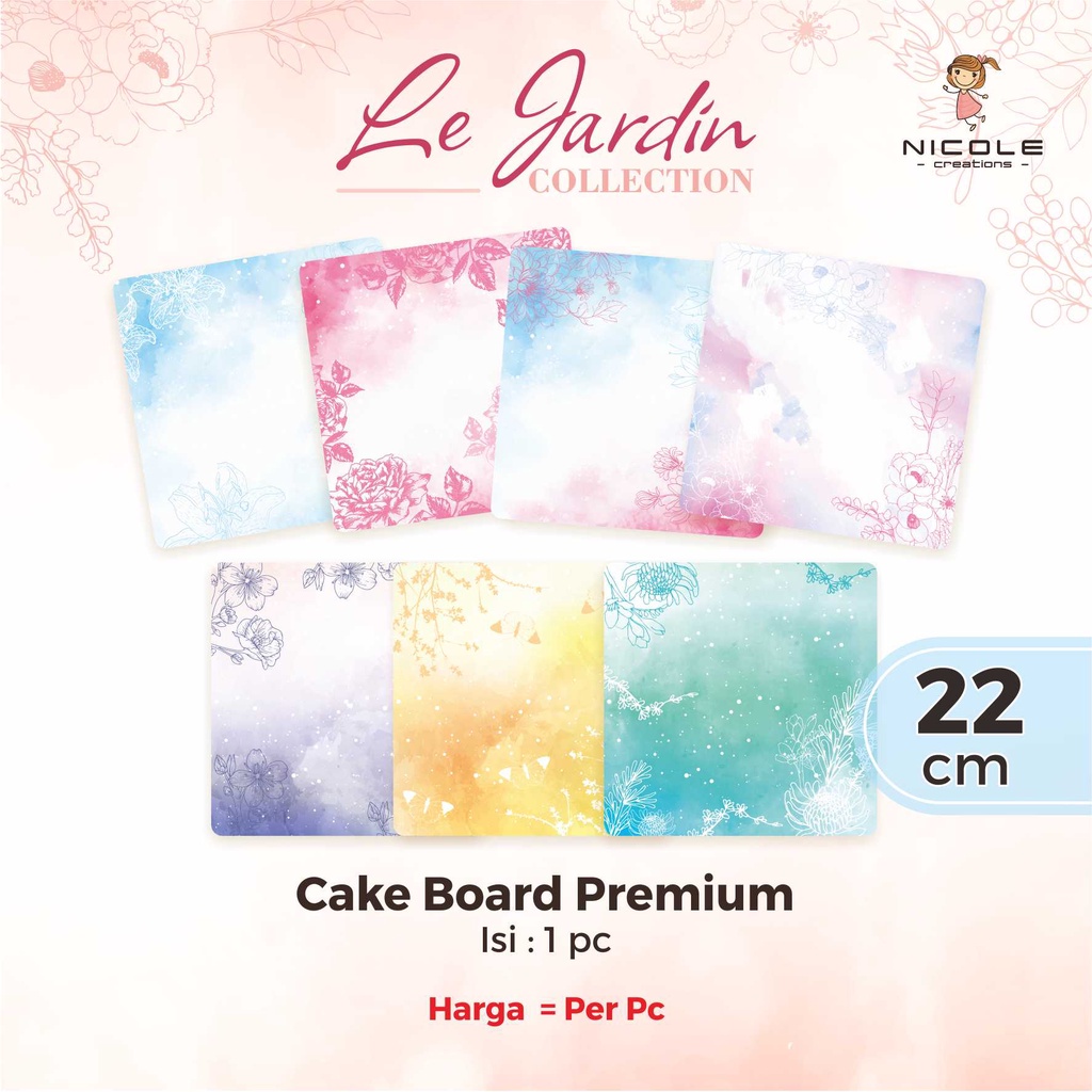 Jual Cake Board/Tatakan Kue/Alas Kue/Bottom Cake Premium Series Le ...