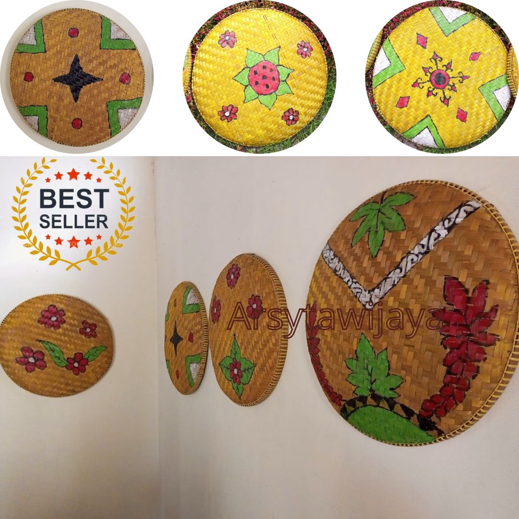 Jual TAMPAH NAMPAN BAMBU HIASAN DINDING AESTHETIC / TAMPAH HIAS / NYIRU ...