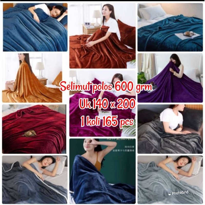 Jual selimut polos | Shopee Indonesia