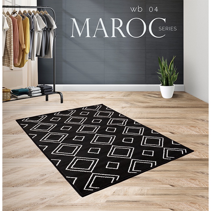Jual KARPET LANTAI WARNA HITAM 210X300 ALL BLACK SERIES/KARPET LANATAI ...