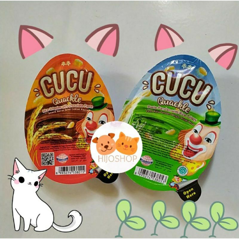Jual Cucu Quackle 15g Rice Crispies with paste | Shopee Indonesia