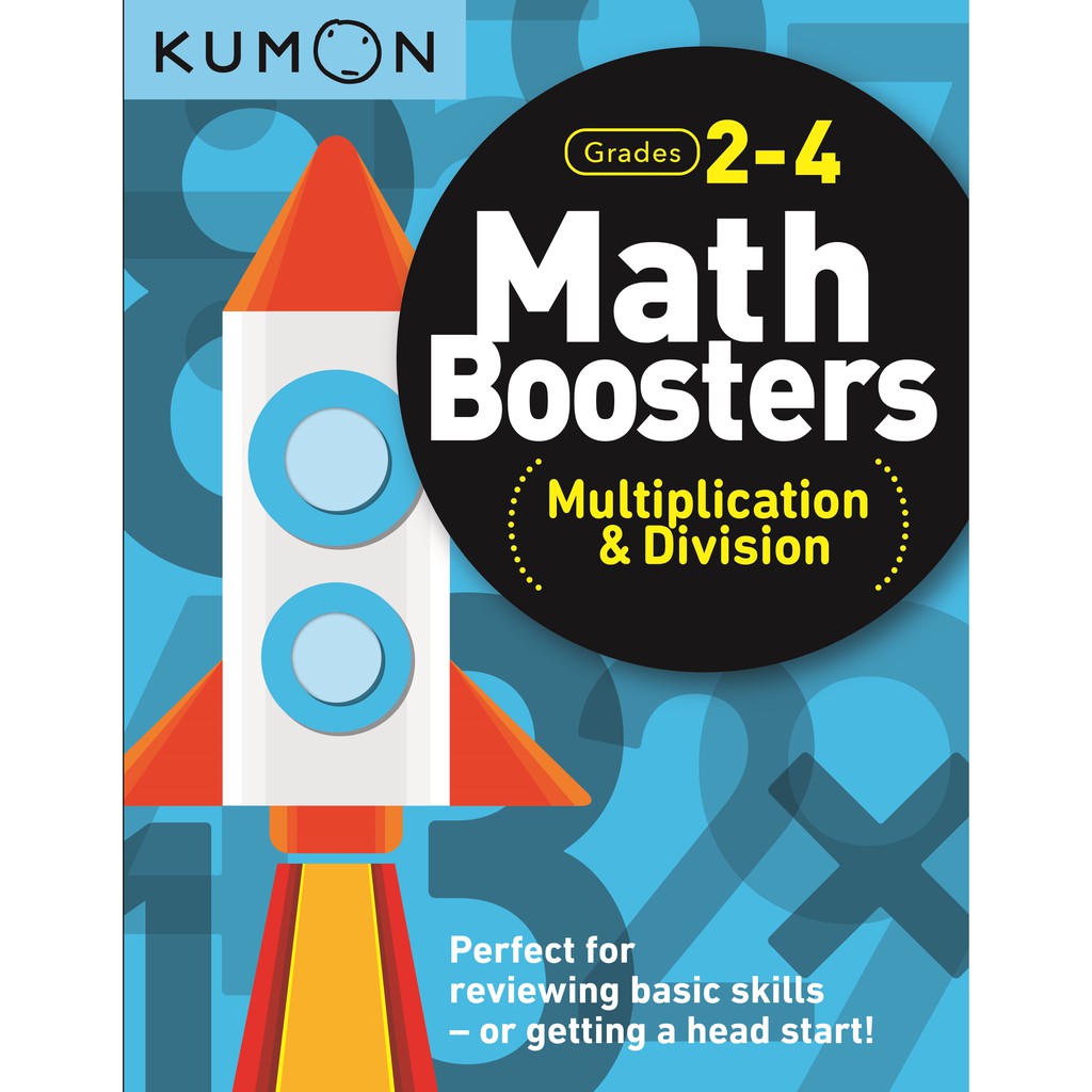 Jual KUMON Math Boosters: Multiplication & Division (Grades 2-4 ...