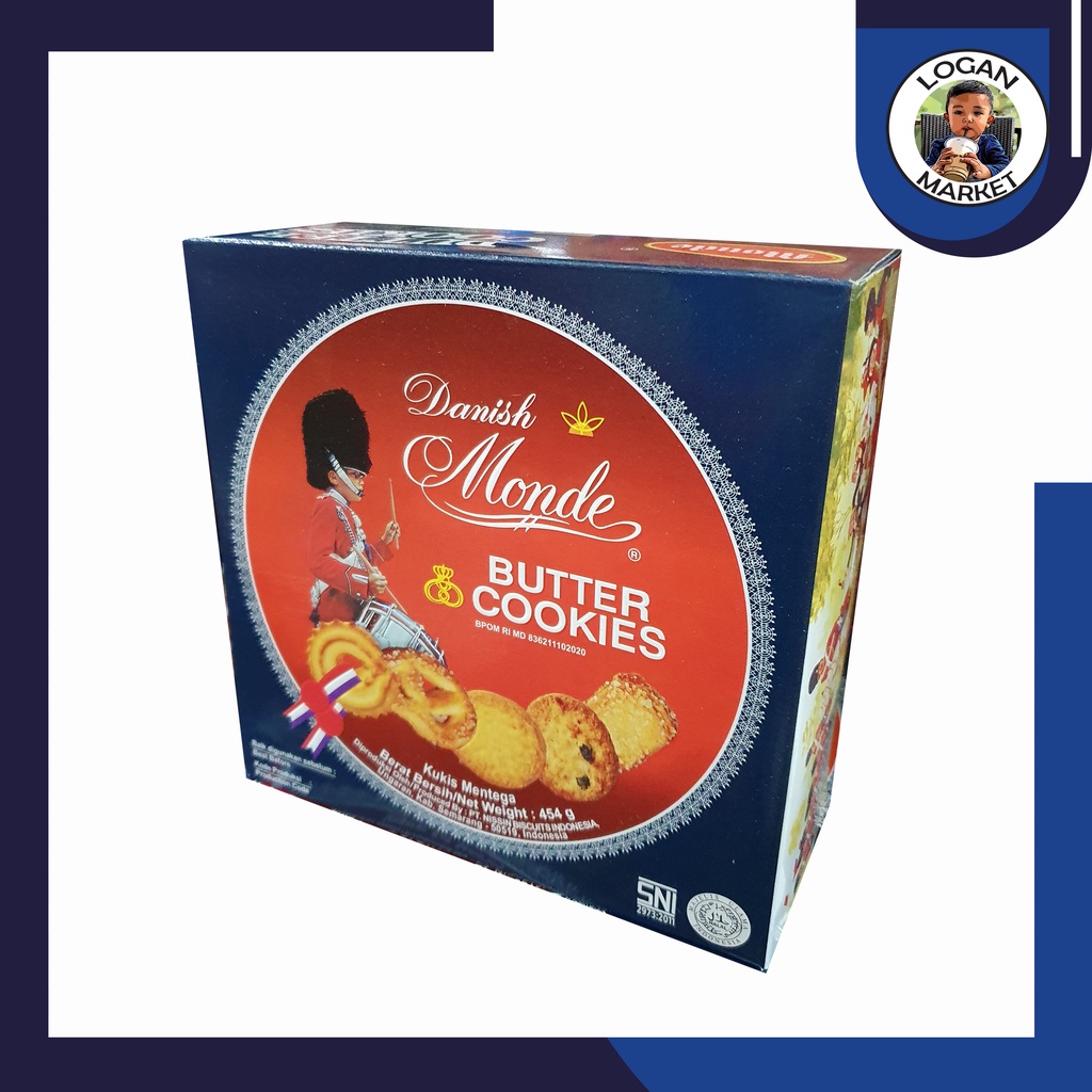 Jual Monde Butter Cookies 454gram 454 gram | Shopee Indonesia