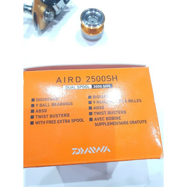 Jual REEL DAIWA AIRD 2500 SH - 9 BEARING (ORI) | Shopee Indonesia