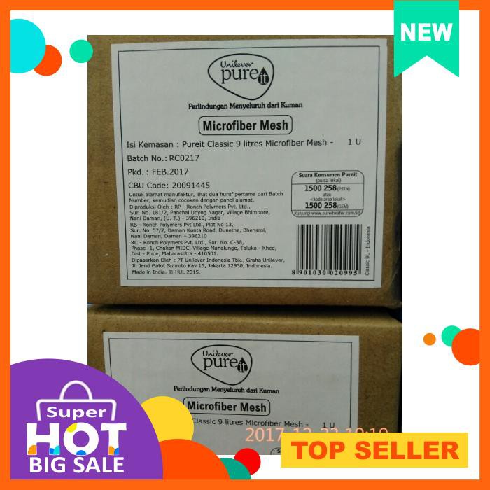 Jual Water Purifier - 1 Pure It Classic Saringan Filter Serat Mikro ...