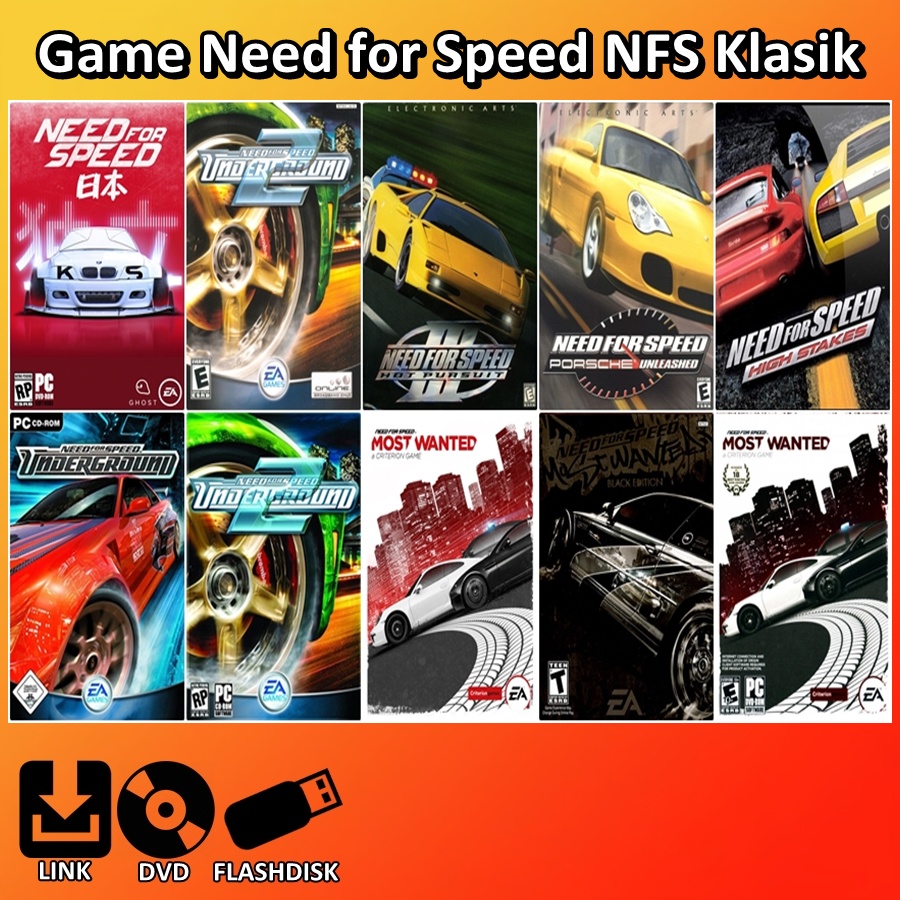 Jual Need for Speed NFS Klasik Full DLC Game untuk PC Laptop | Shopee ...