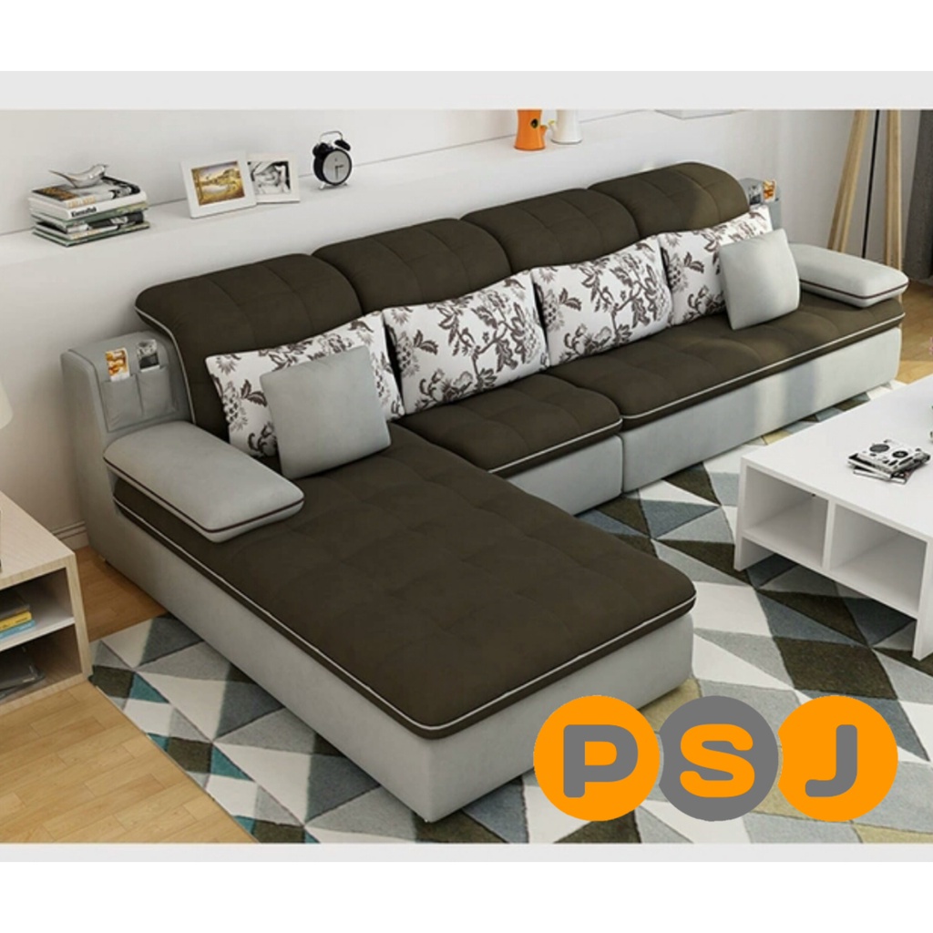 Jual sofa leter l / sofa minimalis / sofa letter l / sofa terbaru ...