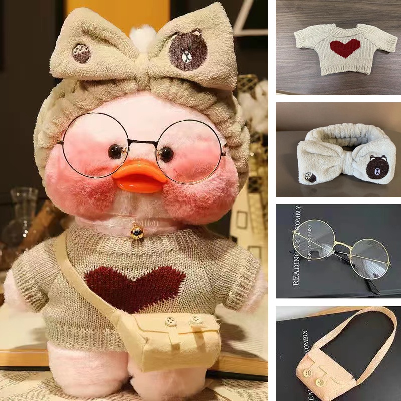 Jual 30 Cm Lucu Bebek Mainan Mewah Boneka Lembut Kawaii Bebek Boneka ...