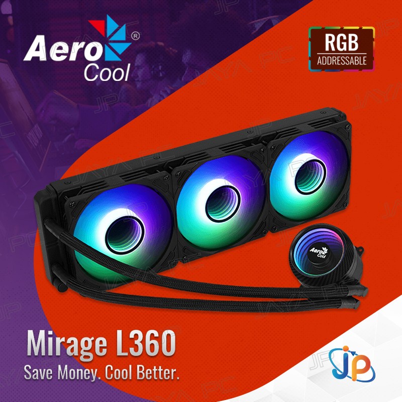 Jual Aerocool CPU Liquid Cooler Fan Mirage L360 ARGB - Socket Intel ...