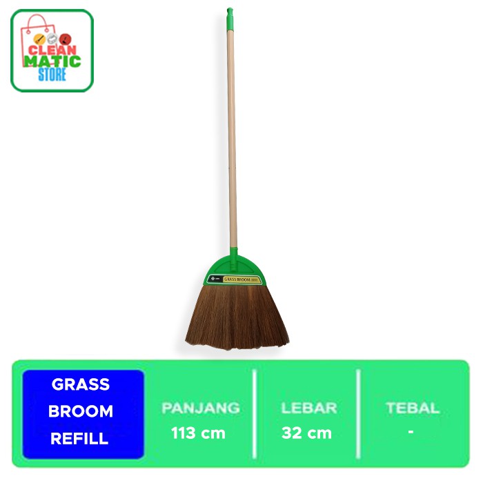 Jual Clean Matic - Sapu Rumput ( Grass Broom ) | Shopee Indonesia