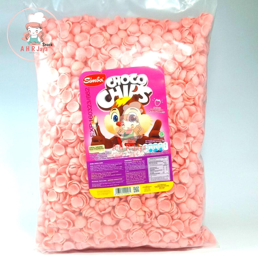Jual Coco Crunch 500 Gr Choco Chips Rasa Strawberries Rasa