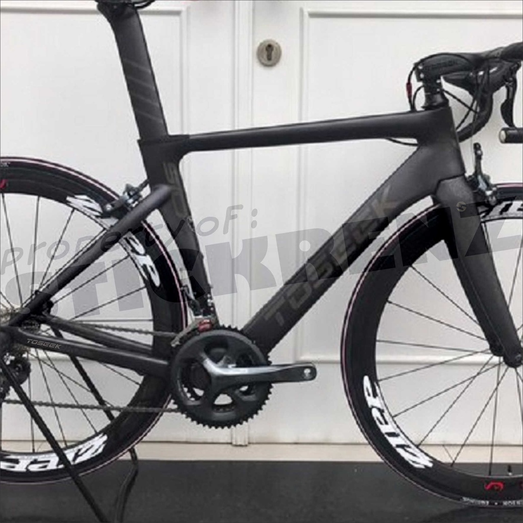 Jual Cutting Sticker Stiker Frame Sepeda Roadbike Toseek 01 Custom ...
