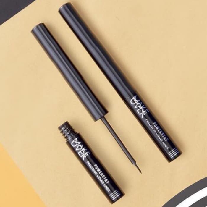 Jual Make Over Power Stay Precision Liquid Liner Jet Black Makeover ...