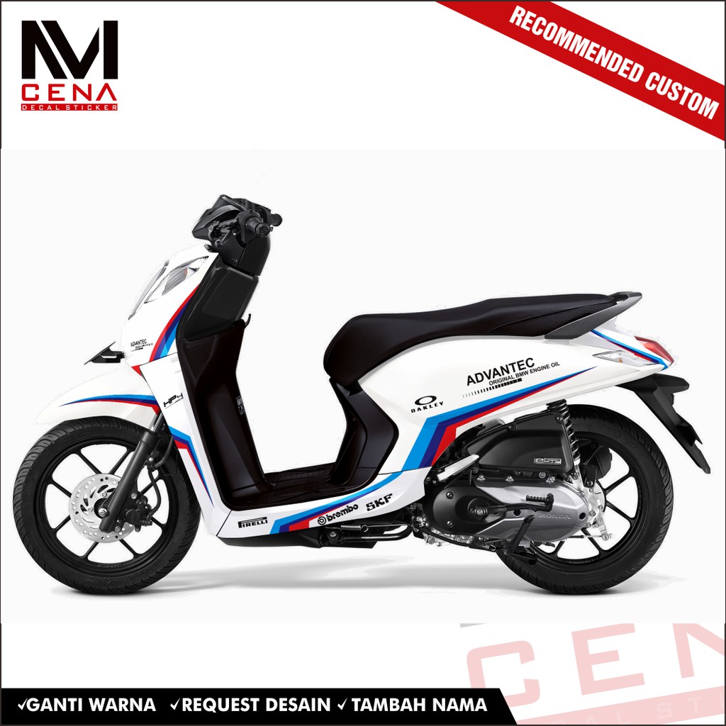 Jual Sticker Decal Honda Genio Decal Sticker Genio Sticker Striping ...