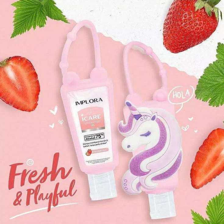 Jual Implora Icare Hand Sanitizer Gel Karakter 30ml | Shopee Indonesia