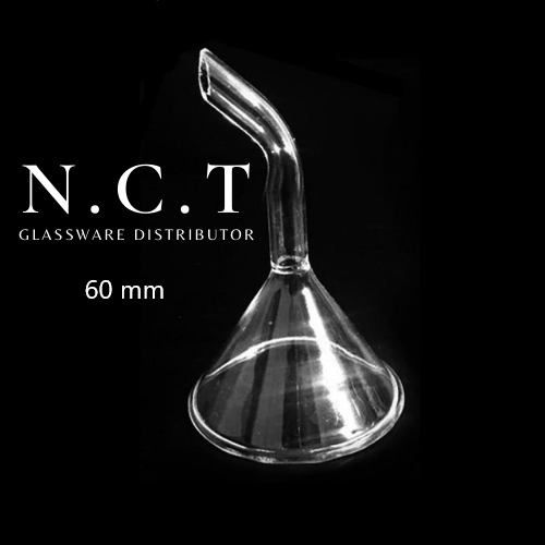 Jual XUEBEI Glass Funnel with Curved Stem / Corong Kaca Leher Bengkok ...