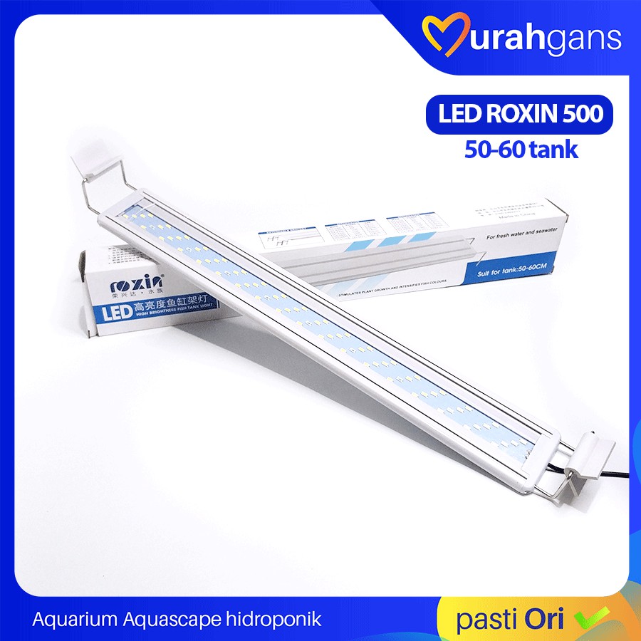 Jual LED Lampu Aquarium Aquascape ROXIn A 500 50-60 tank Lebih terang ...
