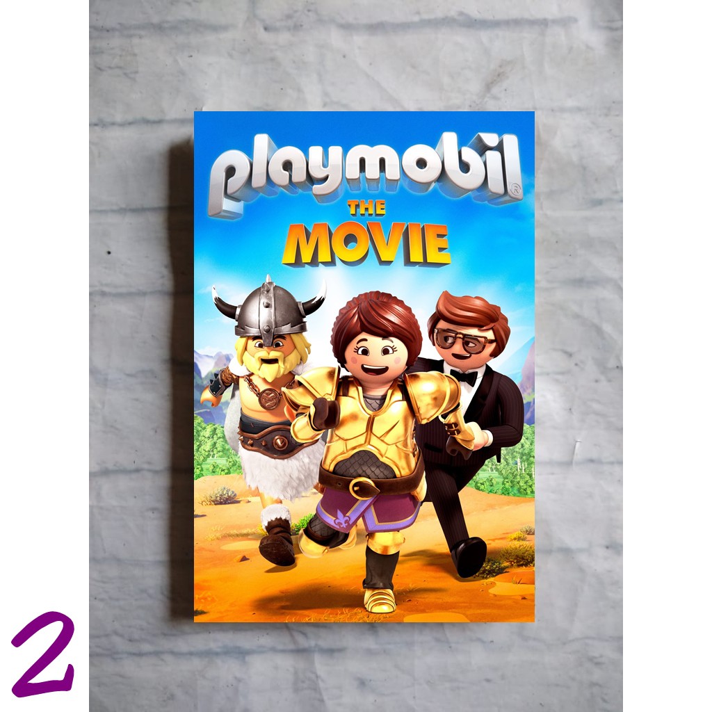 Jual Poster film PLAYMOBIL THE MOVIE dekorasi kamar anak hiasan dinding ...