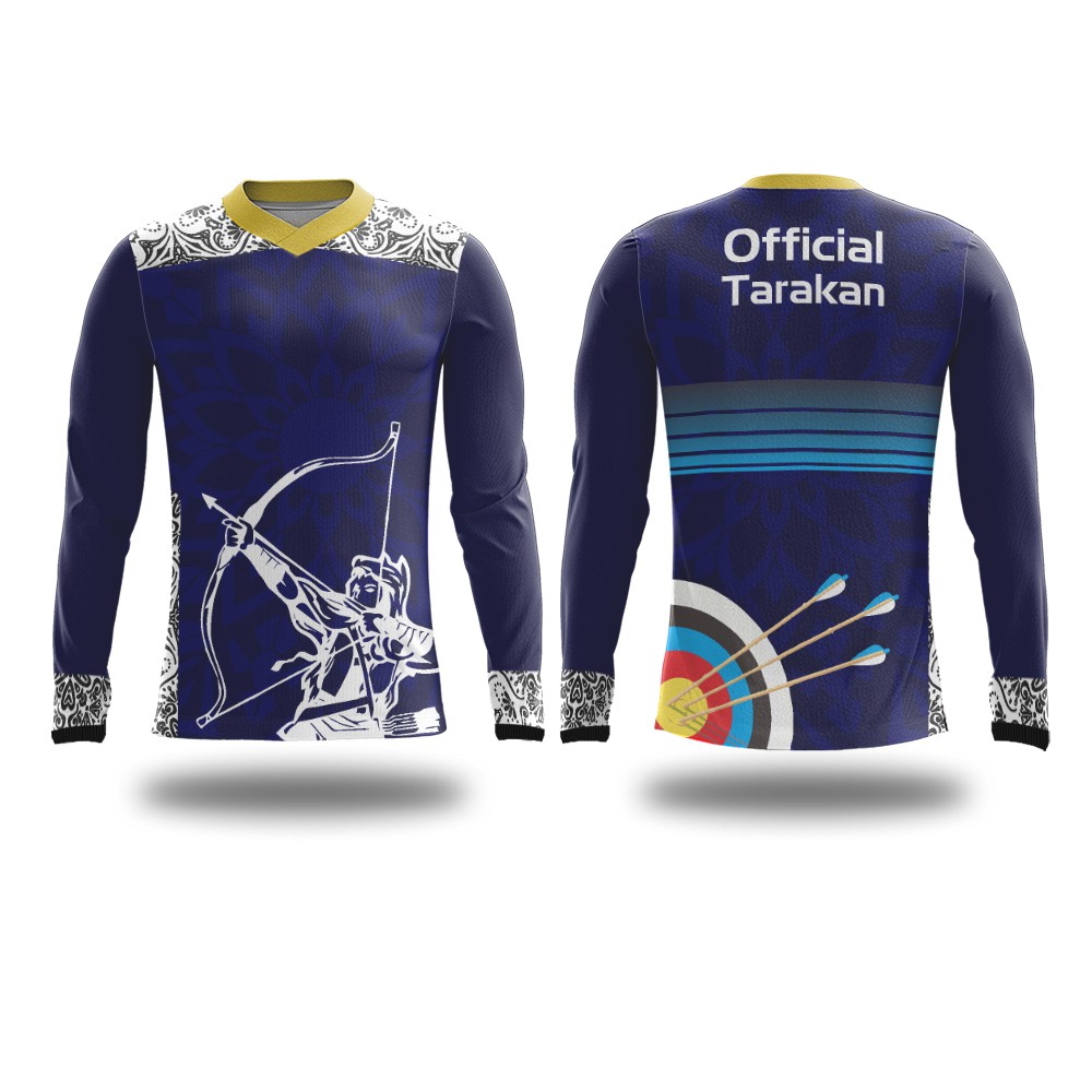 Jual Kaos Baju Jersey panahan panah archery barebow Panjang premium ...