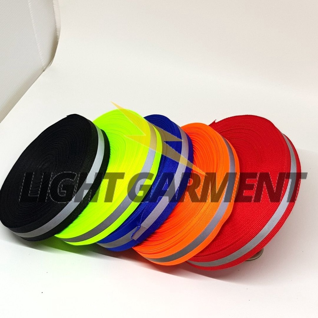 Jual Pita Reflektor GRADE A Pemantul Cahaya 2,5 cm per 10 meter ...