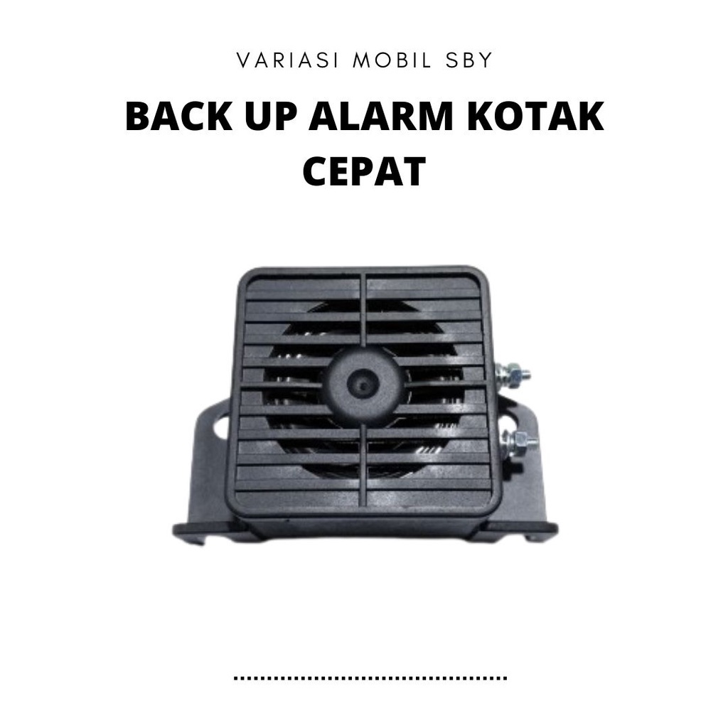 Jual Backup Back up Alarm Buzzer Horn Klakson Atret Mundur Motor Mobil ...