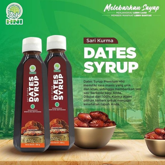 Jual Dates Syrup Premium HNI 350ml | Shopee Indonesia