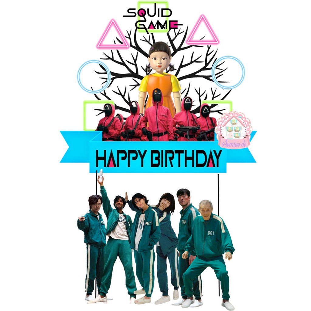 Jual Squid game Cake Topper | Shopee Indonesia