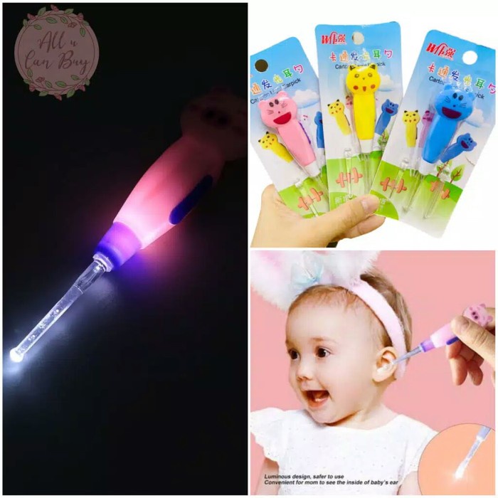 Jual Fsds61Ds Korek Telinga Cat Piggy Lampu Kuping Led D2CFf | Shopee ...