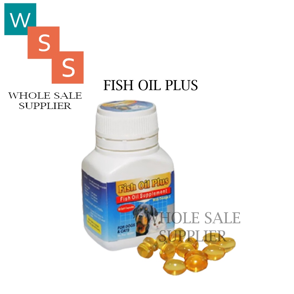 Jual VITAMIN MINYAK IKAN / FISH OIL PLUS - ISI 60PCS | Shopee Indonesia