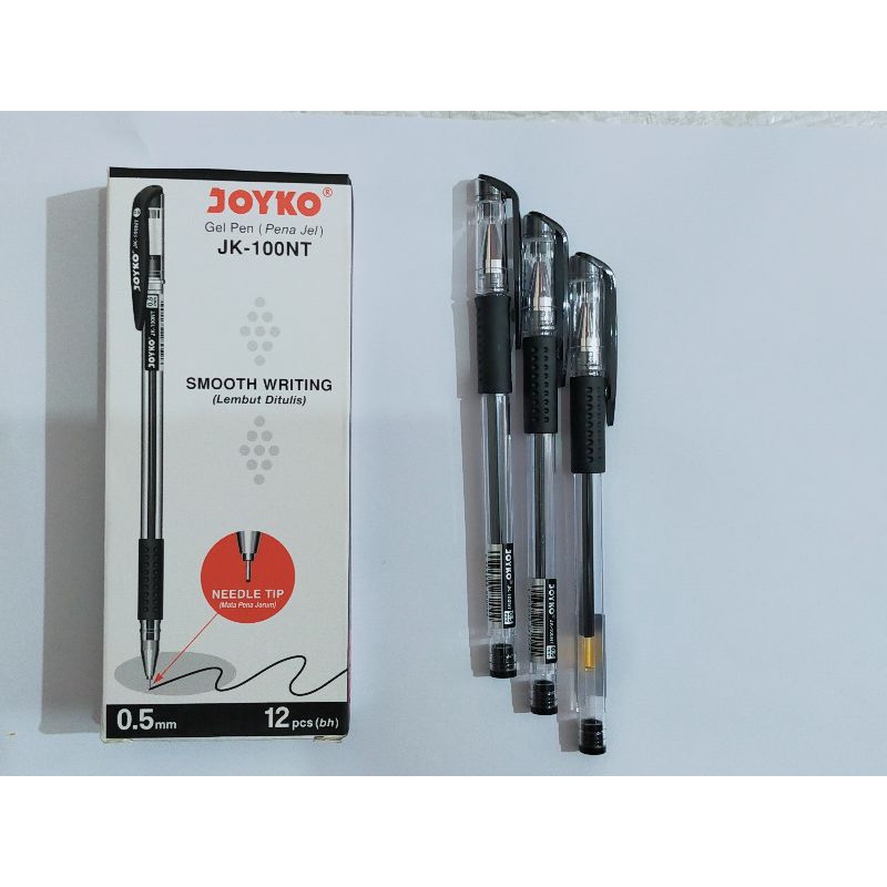 Jual Pulpen Joyko Gel Pen JK-100NT Hitam (PCS) | Shopee Indonesia