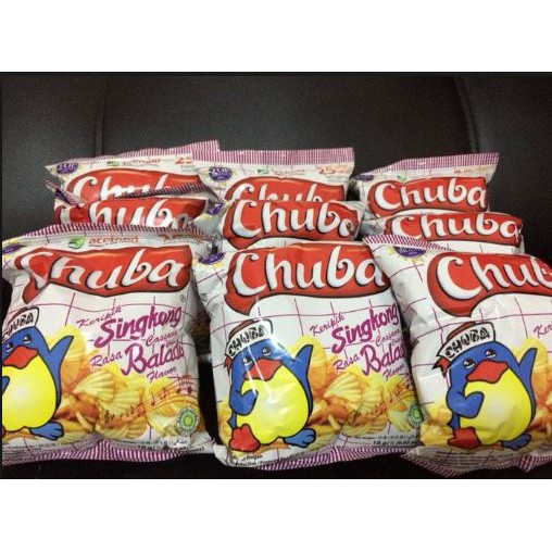 Jual Chuba Keripik Singkong Rasa Balado (20 pcs / bungkus) Camilan ...