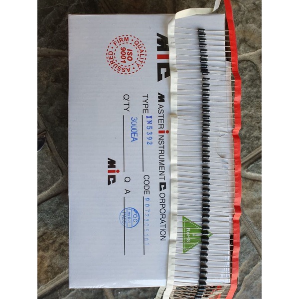 Jual Dioda IN5392 IN 5392 2A 400V Per 1pcs | Shopee Indonesia