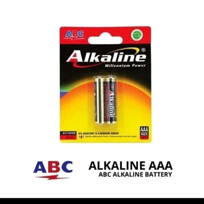Jual BATERAI ABC ALKALINE A3 - A2 / BATTERY | Shopee Indonesia