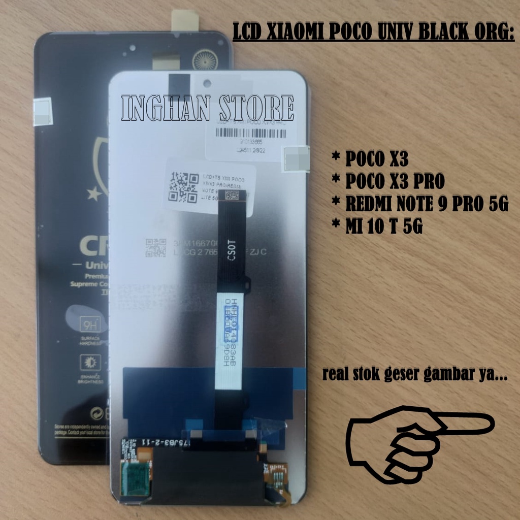 Jual LCD TOUCHSCREEN XIAOMI POCO/ POCOPHONE X3 NFC / X3 PRO / REDMI ...